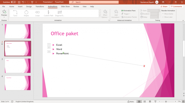 PowerPoint - stavljanje pozadinske slike - Excel Kobeščak